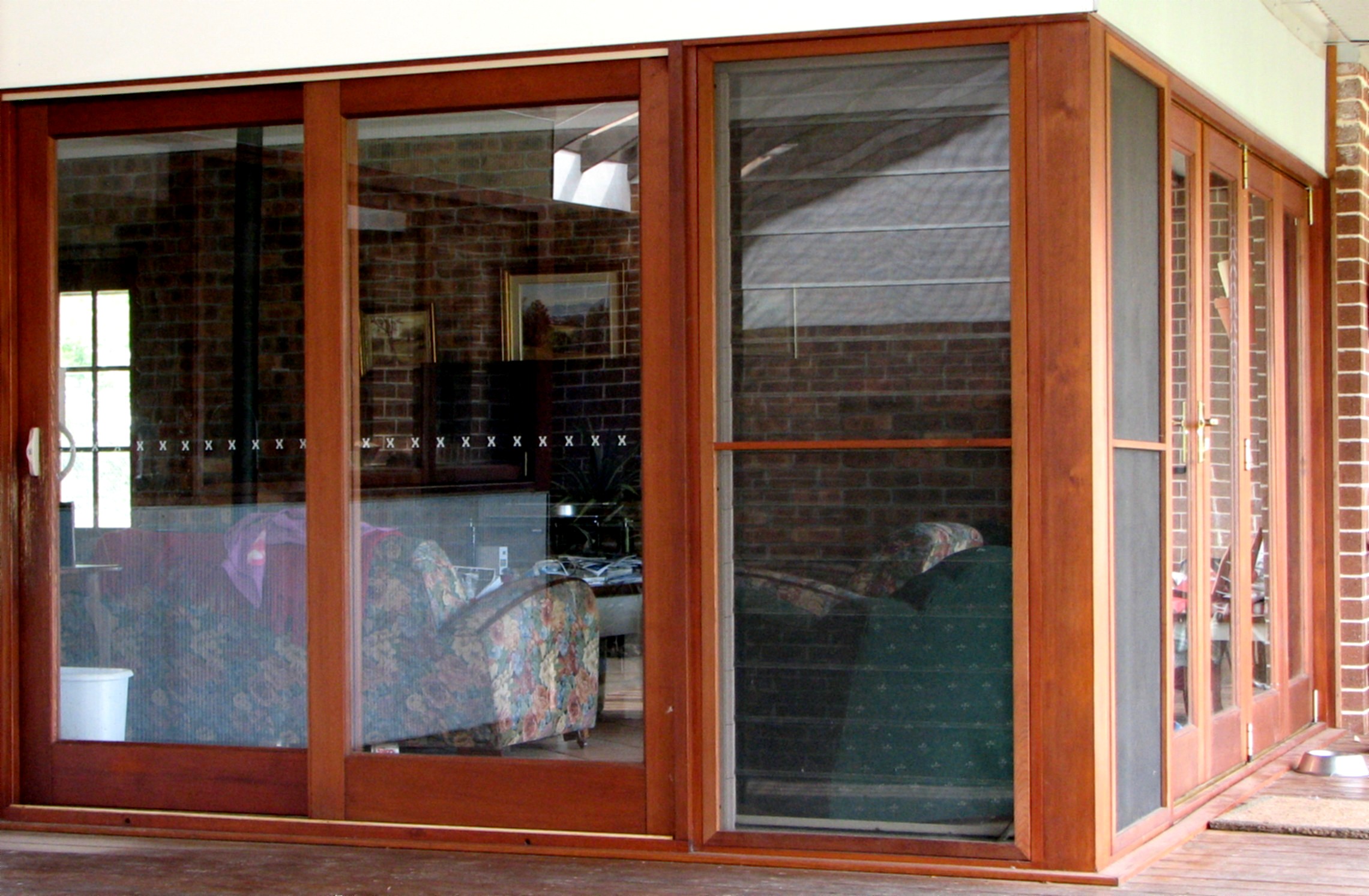 Cedar Sliding Door | Hanlon Windows