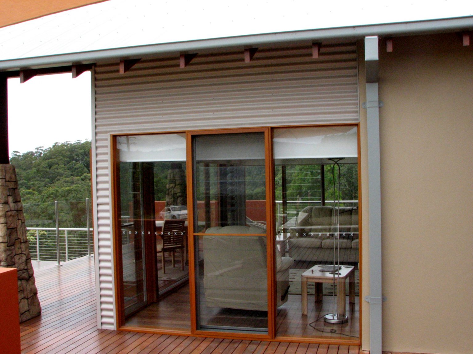 Cedar Sliding Door | Hanlon Windows
