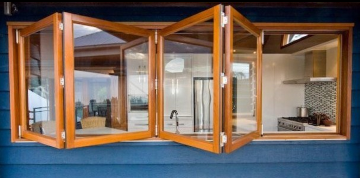Cedar Bifold Window | Hanlon Windows
